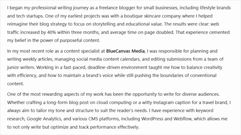 How to Write a Winning Job Application Essay: Proven Examples